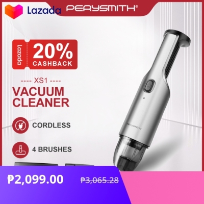 PerySmith Cordless Vacuum Cleaner XS1 Mini Wireless Portable Sofa Bed ...