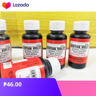 Gentian Violet (30ml) Topical Solution Anti-Infective For external use ...