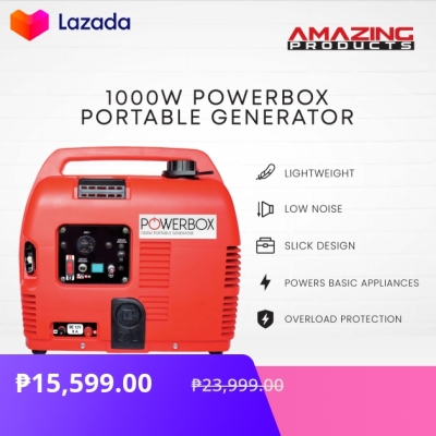 Powerbox Portable Generator- 1000 Watts