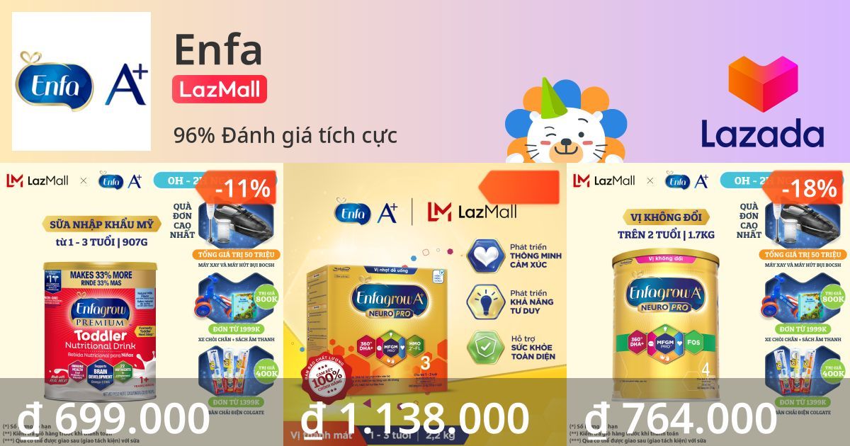 Enfa | Lazada Vietnam