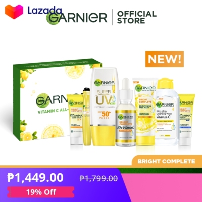 Garnier Bright Complete Vitamin C All Star Kit Bestsellers Skin Care ...