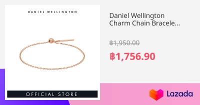 Daniel Wellington Charm Chain Bracelet Rose Gold / Gold
