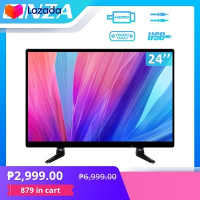 ( TV STAND ) GINZA 24 inch flat on sale screen tv Full HD ultra-slim Flat-screen Not Smart TV