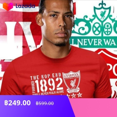 Liverpool F.C. LFC Logo Tshirt S-XXL Crew Neck Jersey Top Seller The ...