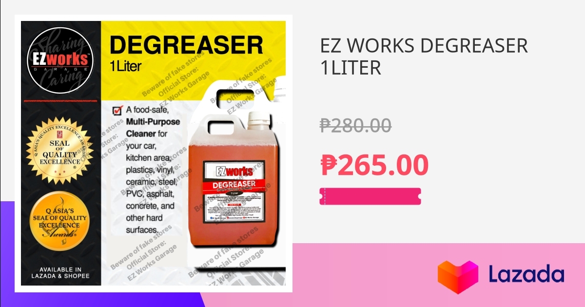 EZ WORKS DEGREASER 1LITER