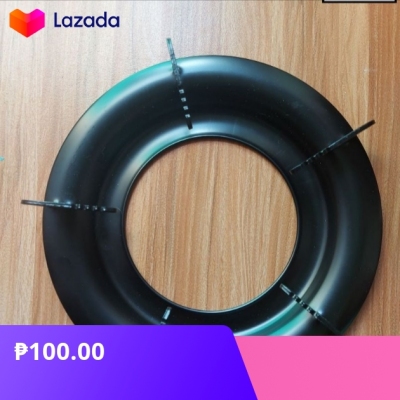 ICOOK PORCELAIN BLACK TRIVET IC-007