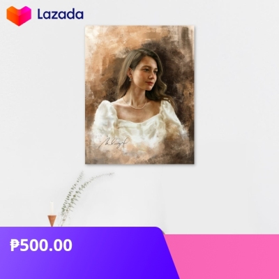 Azreon Prints - Custom Matte Canvas Print on Reversed Wood Frame (12x12 ...