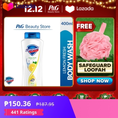 Safeguard Lemon Fresh Body Wash 400ml