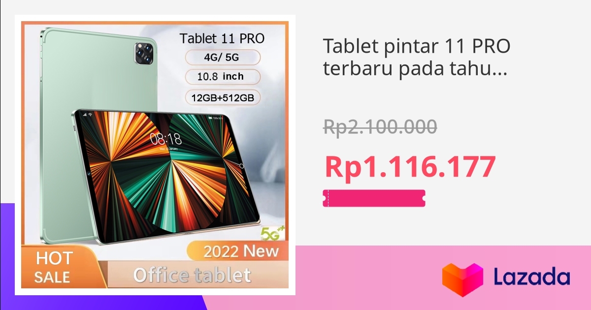 Tablet pintar 11 PRO terbaru pada tahun 2022 5G Android Tablet PC ...