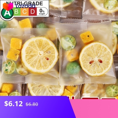 青桔柠檬百香果茶Orange lemon passion fruit tea individually packaged kumquat ...