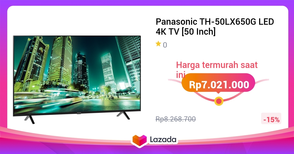 Panasonic TH-50LX650G LED 4K TV [50 Inch]