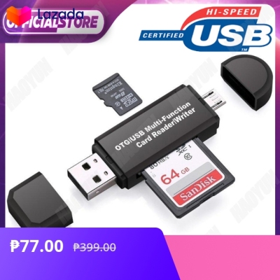 USB Memory Card Reader Multifunction High Speed Micro USB OTG to USB 2.0 Card Adapter SD/Micro ...