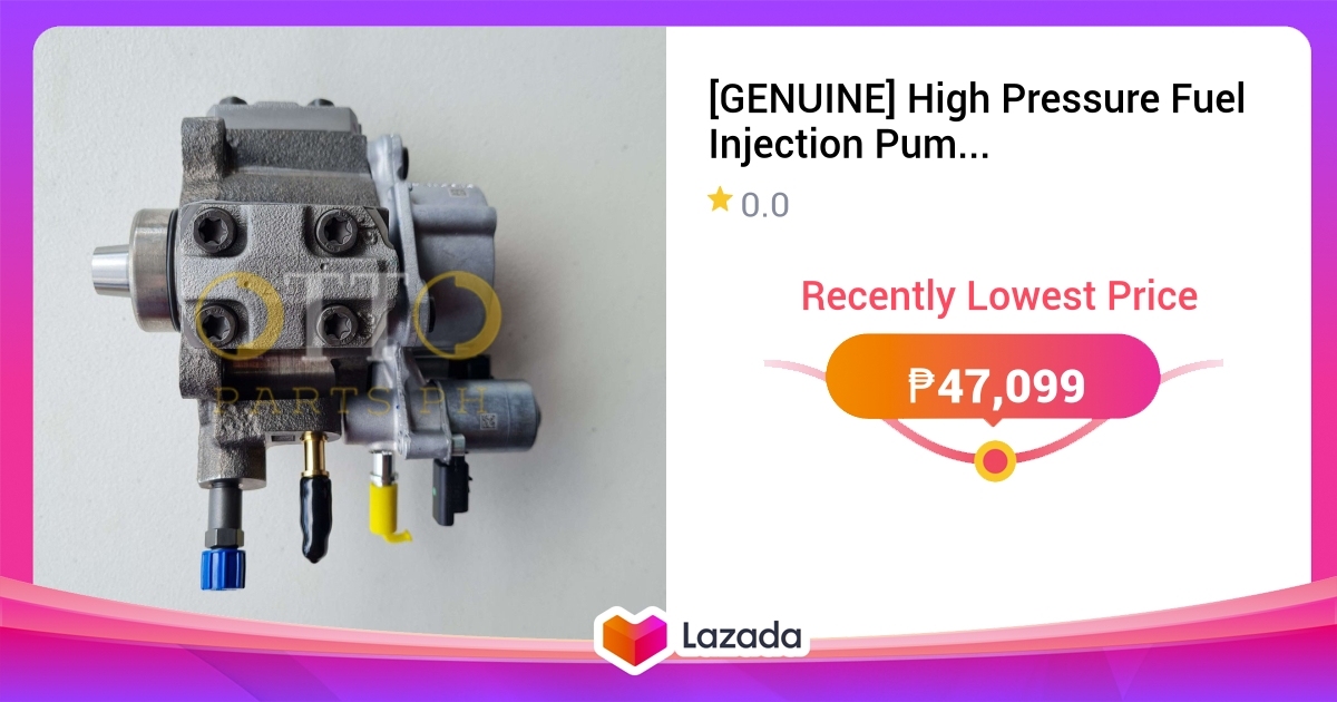 [GENUINE] High Pressure Fuel Injection Pump Assembly for Ford Ranger ...