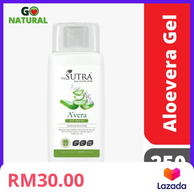 ️ Sutra AVERA GEL untuk Kulit Eczema, Kudis, Gatal, Natural Aloe Vera ...