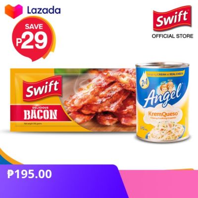 Swift Delicious Bacon 200g + Angel KremQueso 370ml