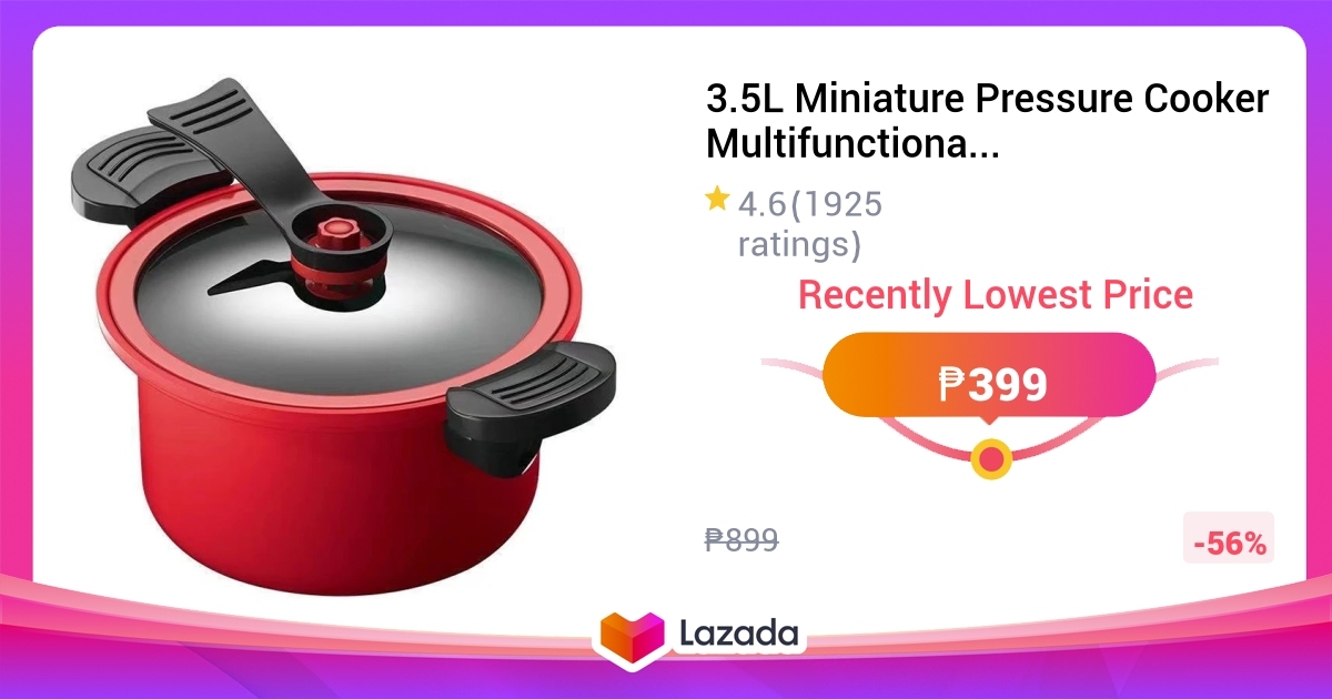 3.5L Miniature Pressure Cooker Multifunctional Induction Cooker ...