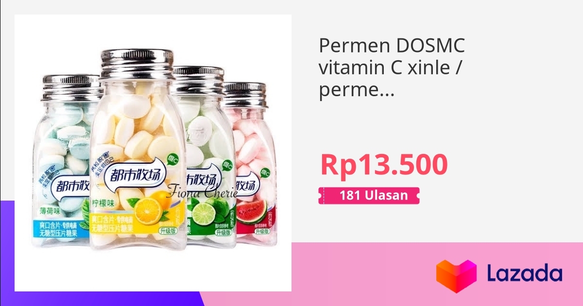 Permen DOSMC vitamin C xinle / permen dosmo / dosmc candy