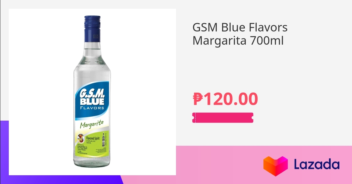 GSM Blue Flavors Margarita 700ml