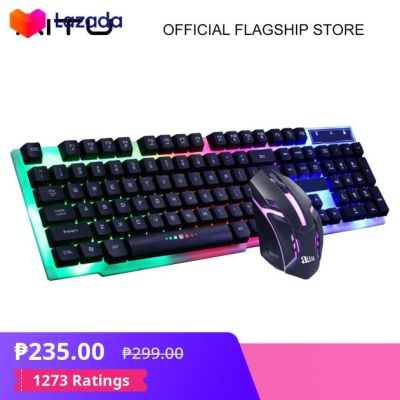 (AITU)GTX-003 Colorful LED Illuminated Backlight USB Wired PC Laptop ...