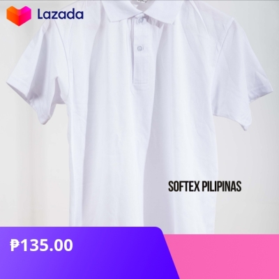 Softex/ Whistler White And Black Color Petchera Cotton Polo Shirt Unisex