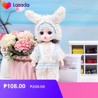Trend 2023 toy mini cute doll 16cm fashion collection flexible joints