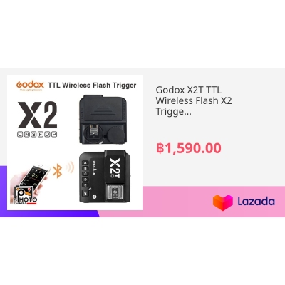 Godox X2T TTL Wireless Flash X2 Trigger for Canon/ Nikon/ Sony/ Fuji ...