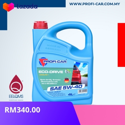 (FREE T-SHIRT) PROFI-CAR Eco-Drive Longlife-1 5W40 C3 Fully Synthetic ...