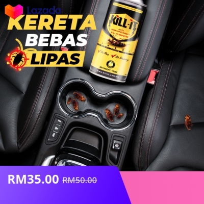 KILL-IT Menghapuskan Lipas dan Serangga dalam Kereta , Bilik , Office ...