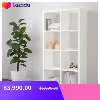 IKEA ของแท้ ขายถูกที่สุด FLYSTA ฟลีสตา ชั้นวางของ ขนาด 69x132 ซม. ตู้ ...