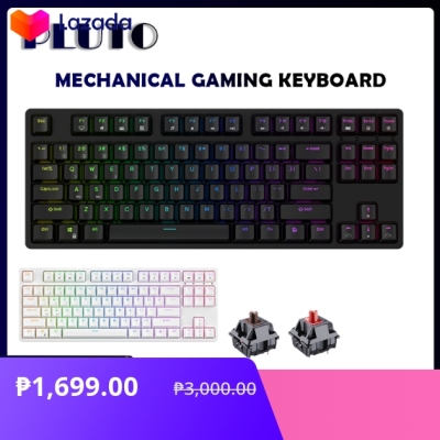 ROYAL KLUDGE RK987 Wireless Hot Swappable Mechanical Keyboard 87 Keys ...