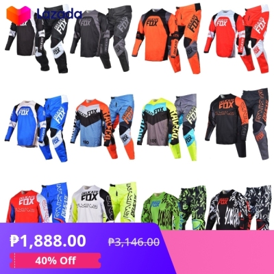 Bmx Race Gear Set 2022 Motocross Jersey Pants MX Combo Moto Cross ...