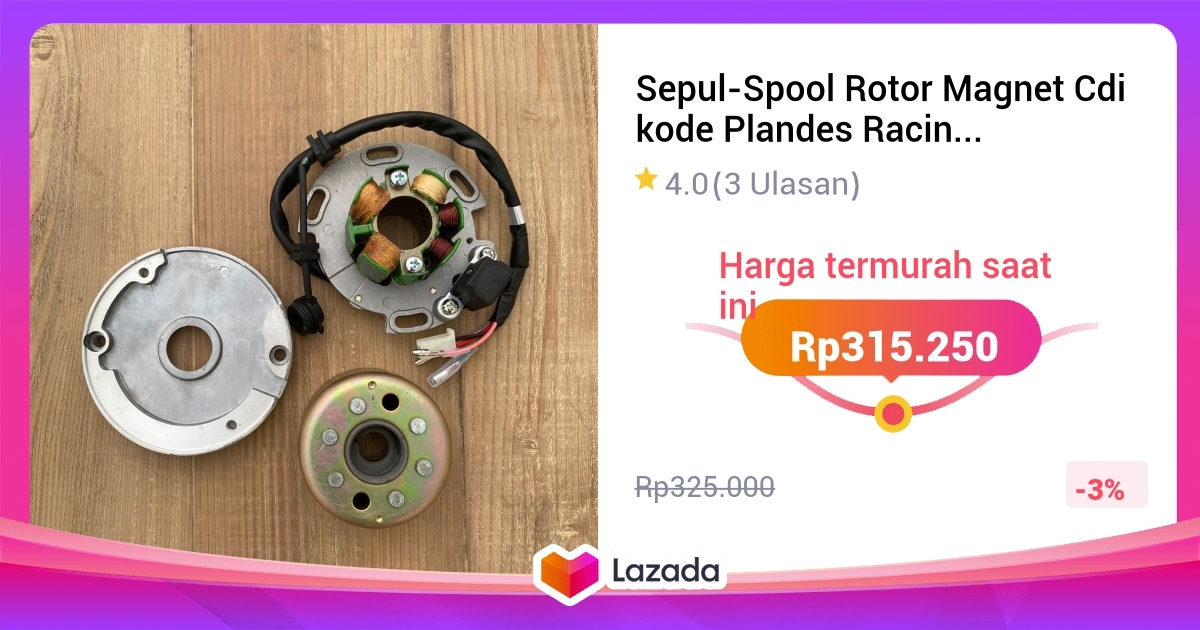 Sepul-Spool Rotor Magnet Cdi kode Plandes Racing YZ Thailand spull yz ...