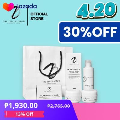 The Zen Institute UltraWhite Whitening Skin Care Lightening Dark Areas ...
