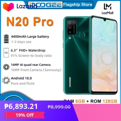DOOGEE N20 Pro 4G LTE Smartphone, Android 10.0 Octa-core Mobile Phones ...