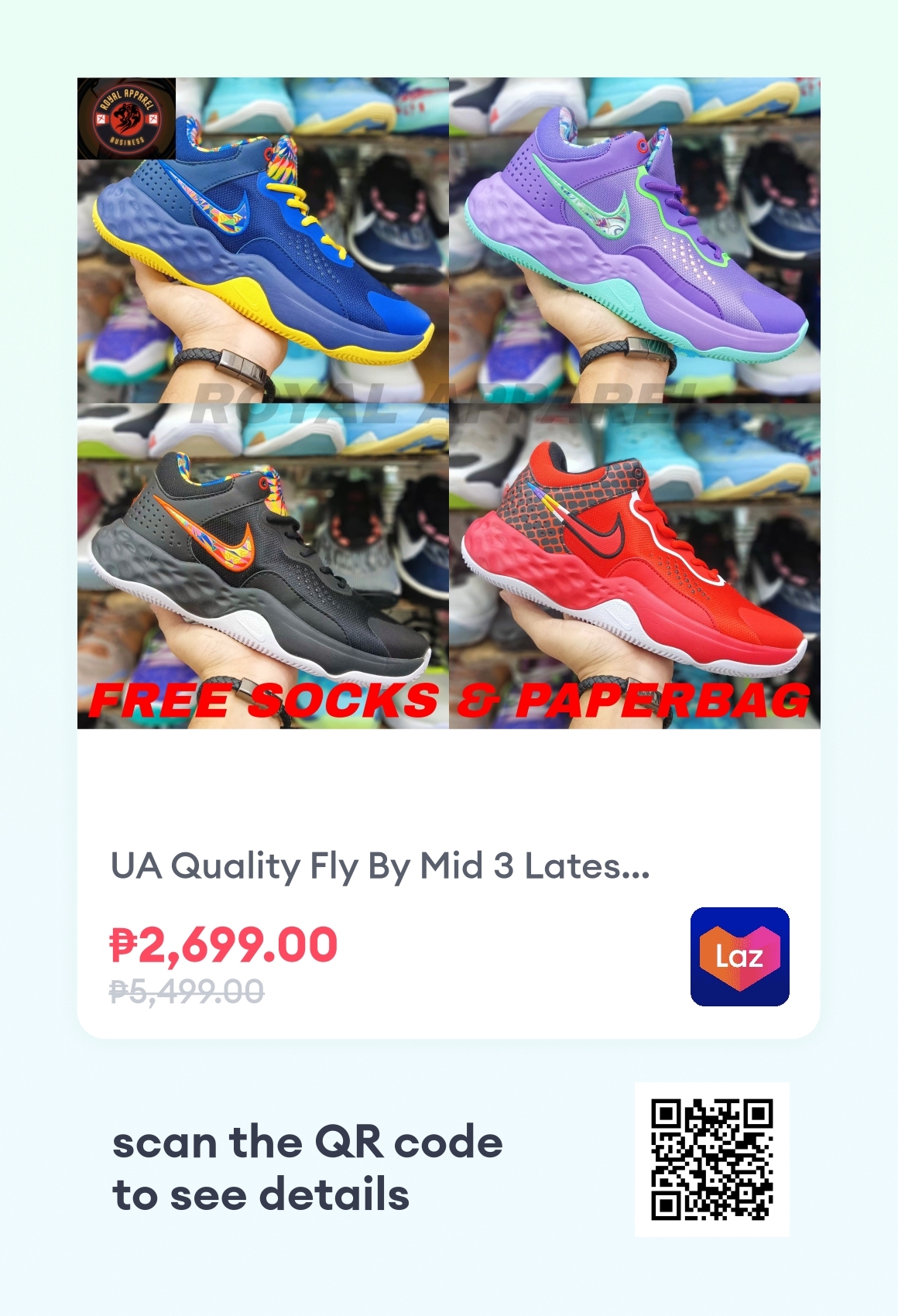 UA Quality Fly By Mid 3 Latest Release Colorways Basketball Shoes Not ...