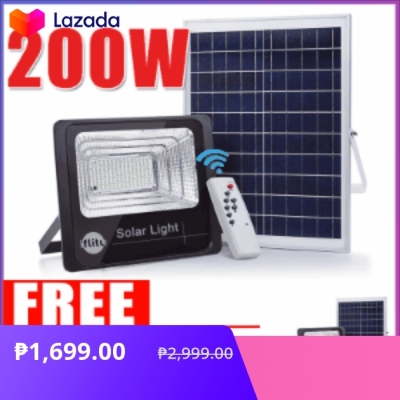 IFLITU 200W Solar Automatic Night Light Solar Lights Outdoor Waterproof ...