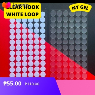 Transparent Velcro Self Adhesive Sticky Dots Hook and Loop Magic Tape ...