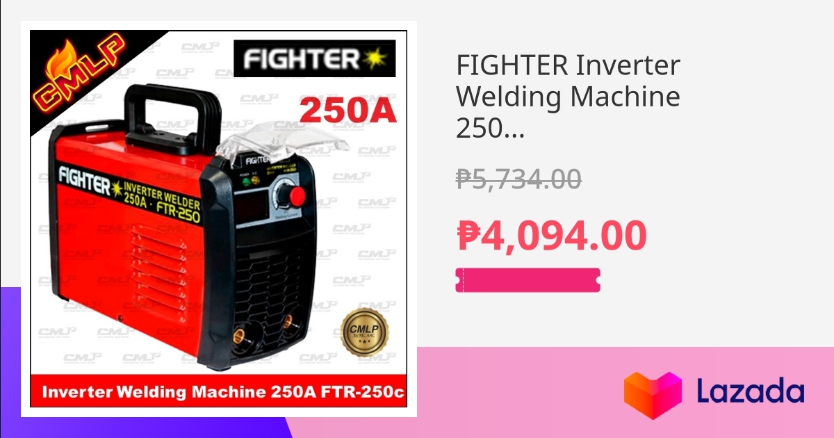 FIGHTER Inverter Welding Machine 250A FTR-250 Original | MC ARC ...