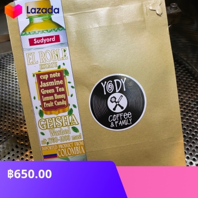🇨🇴Colombia El Roble estate “Geisha” washed 100 g Yody Coffee กาแฟโยดี้ ...