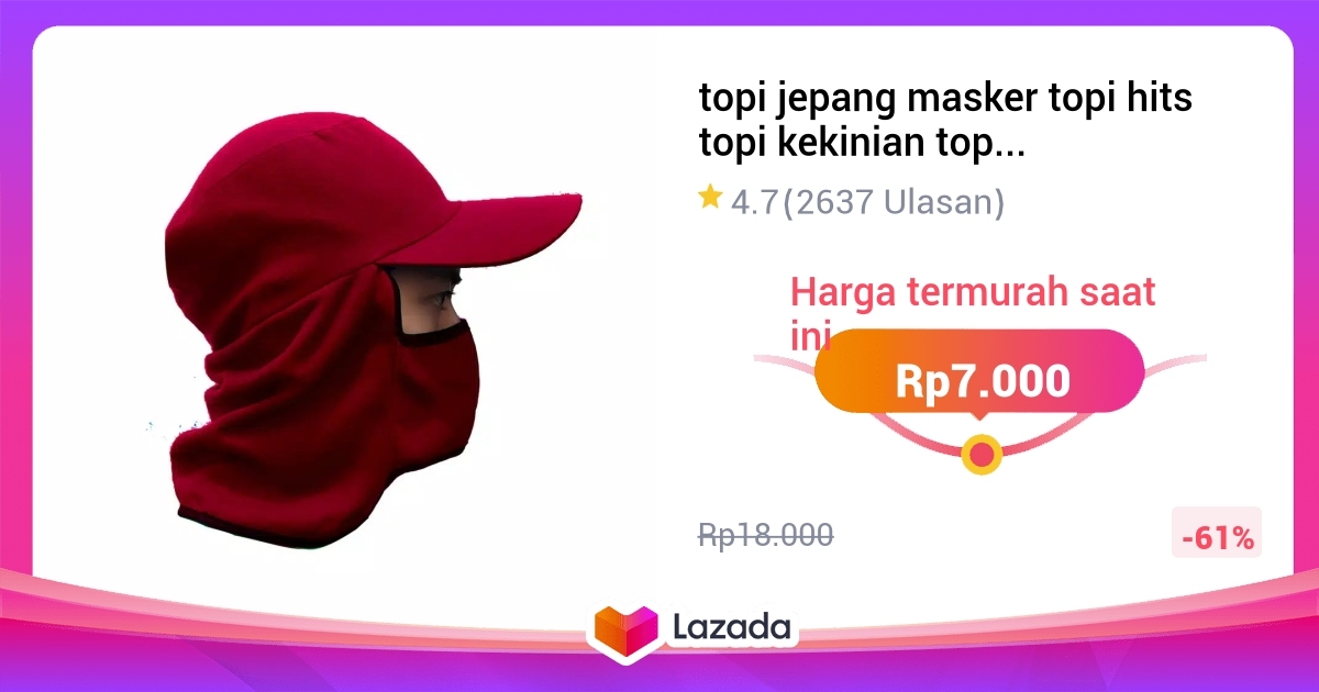 topi jepang masker topi hits topi kekinian topi polos