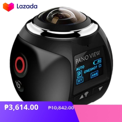 V1 Panoramic 360 Degree Camera HD 4K Diving Waterproof Sports DV WIFI ...