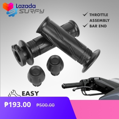 YAMAHA Genuine Handle Grip Assembly With Bar End Plug Throttle Cable ...