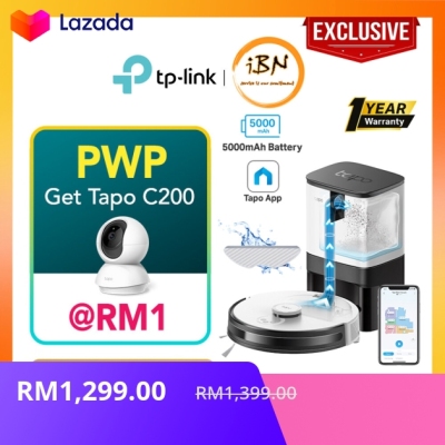 TP-Link Robot Vacuum Cleaner Tapo RV30 Plus & RV30 LiDAR Navigation ...