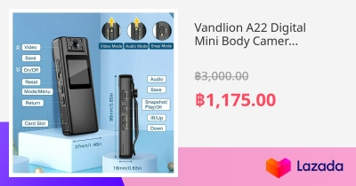 Vandlion A22ดิจิตอลมินิกล้อง1080P Professional HD แบบพกพา Magnetic ...