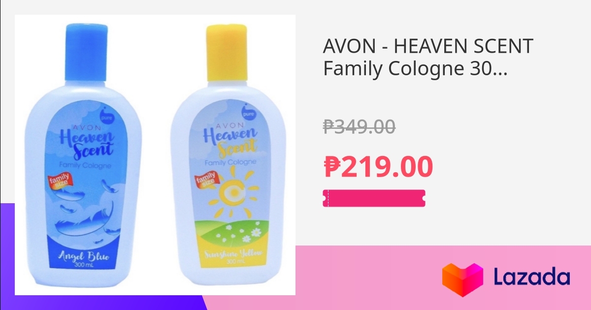 AVON - HEAVEN SCENT Family Cologne 300 mL Jumbo Size