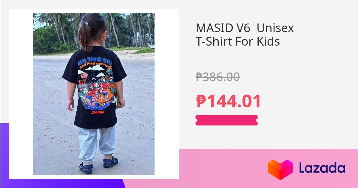 MASID V6 Unisex T-Shirt For Kids