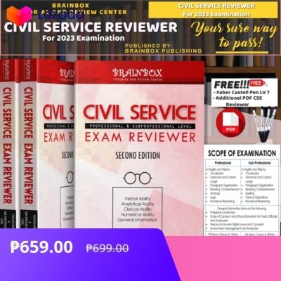 Brainbox Civil Service Reviewer - 2023 Edition