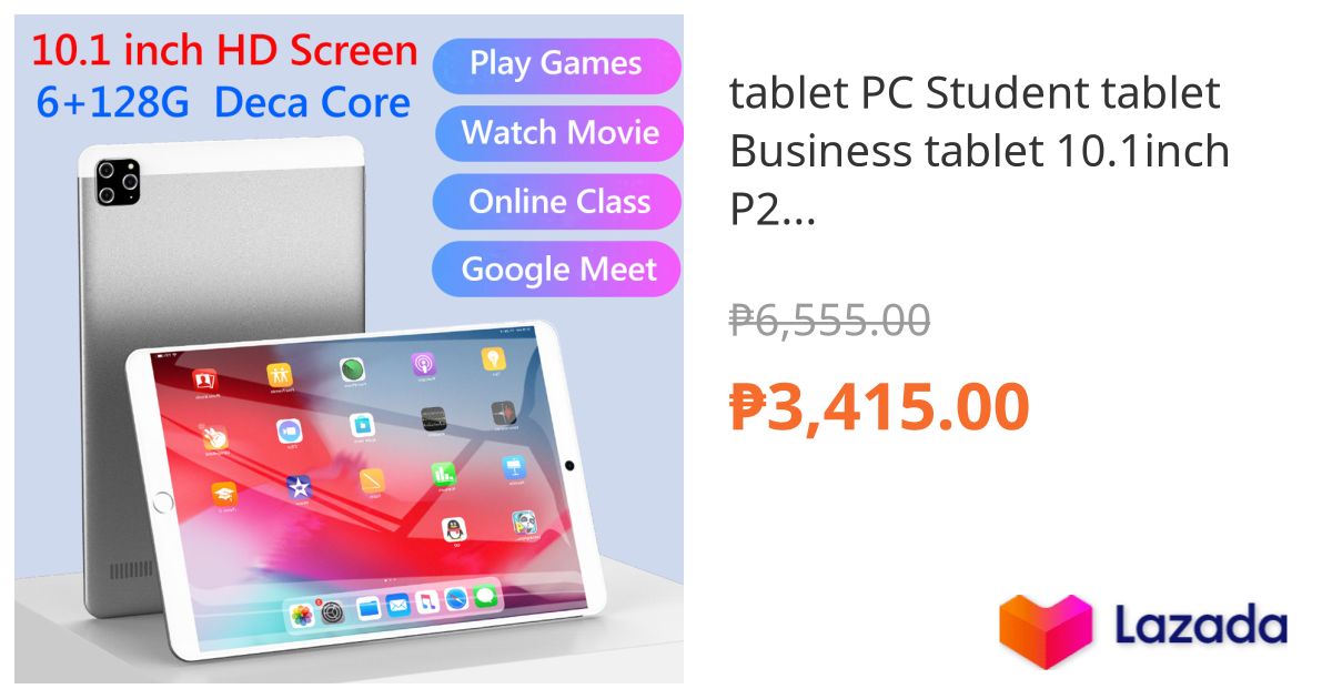 tablet PC Student tablet Business tablet 10.1inch P20 Android Tablet ...