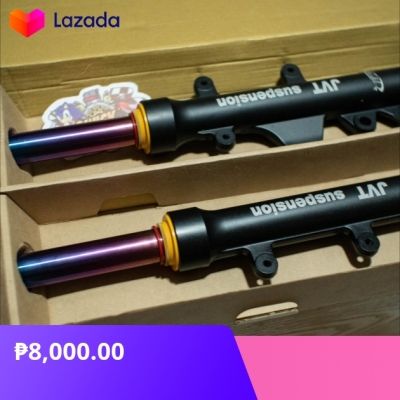 JVT 27MM FRONT SHOCK TITANIUM WITH PRELOAD FOR AEROX V1 AND V2