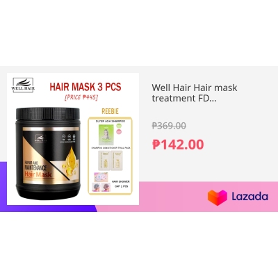 Well Hair Hair mask treatment FDA WH-H002 Repair And Maintenance Hair ...